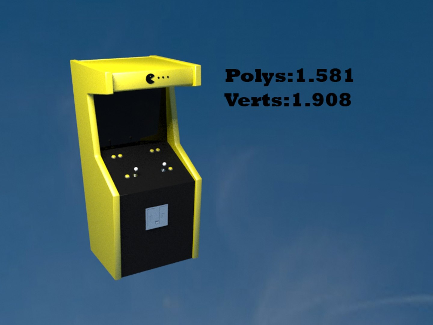 3D Arcade Machine Model - TurboSquid 1322645