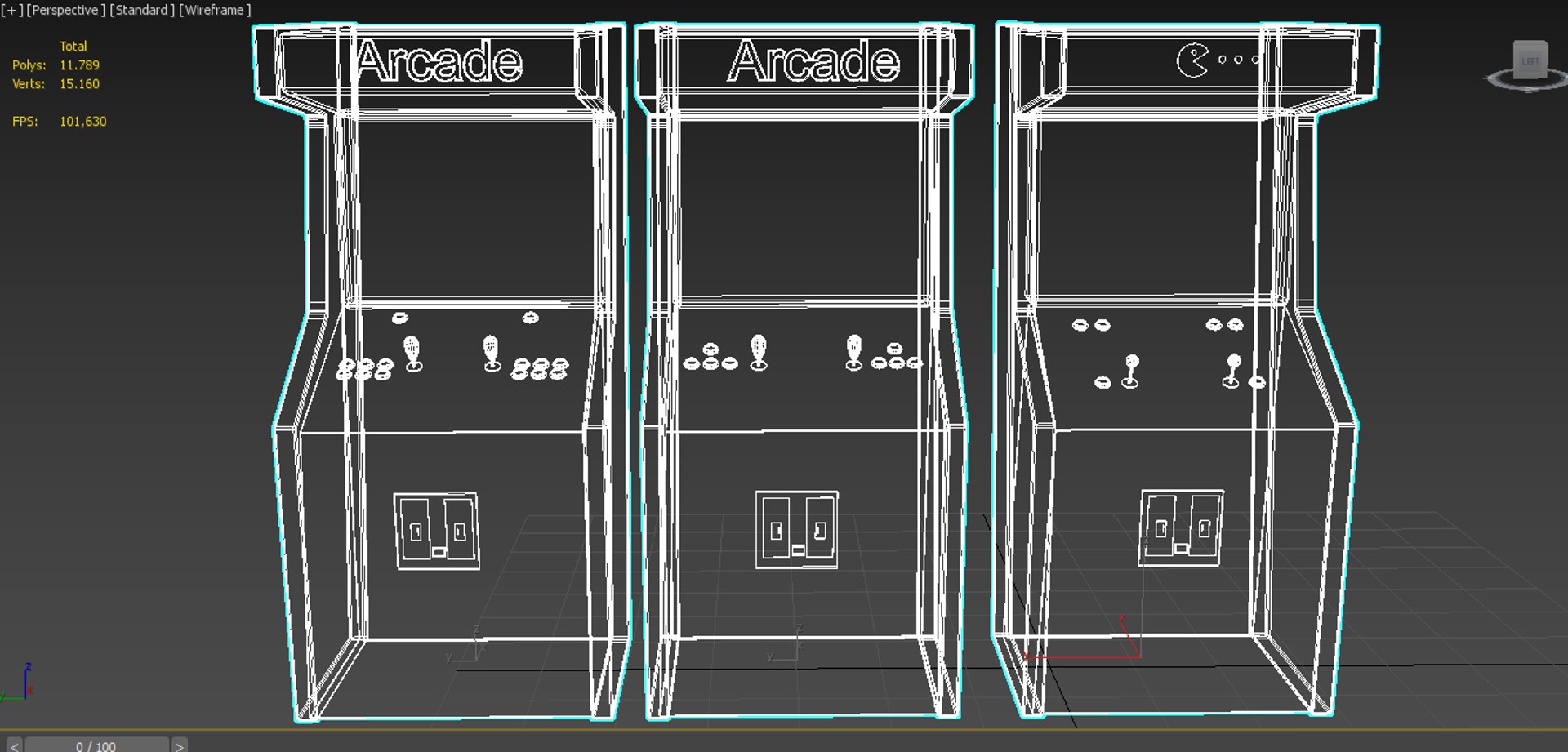 3D Arcade Machine Model - TurboSquid 1322645