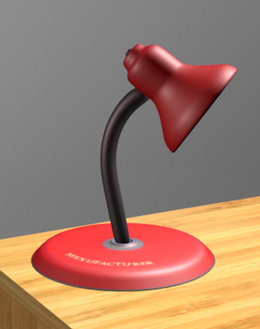 Lamp Cartoony 3d Model
