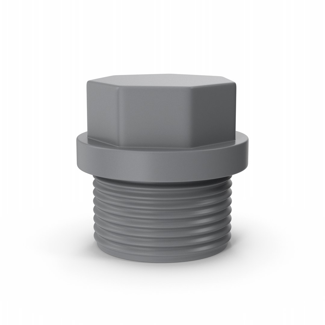 Plastic Pipe Plug 3D Model - TurboSquid 1971878