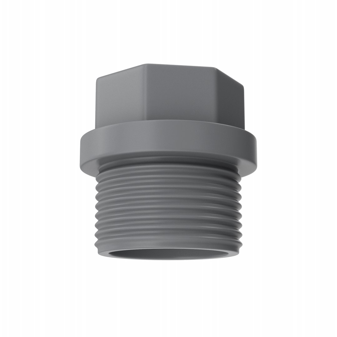 Plastic Pipe Plug 3D Model - TurboSquid 1971878