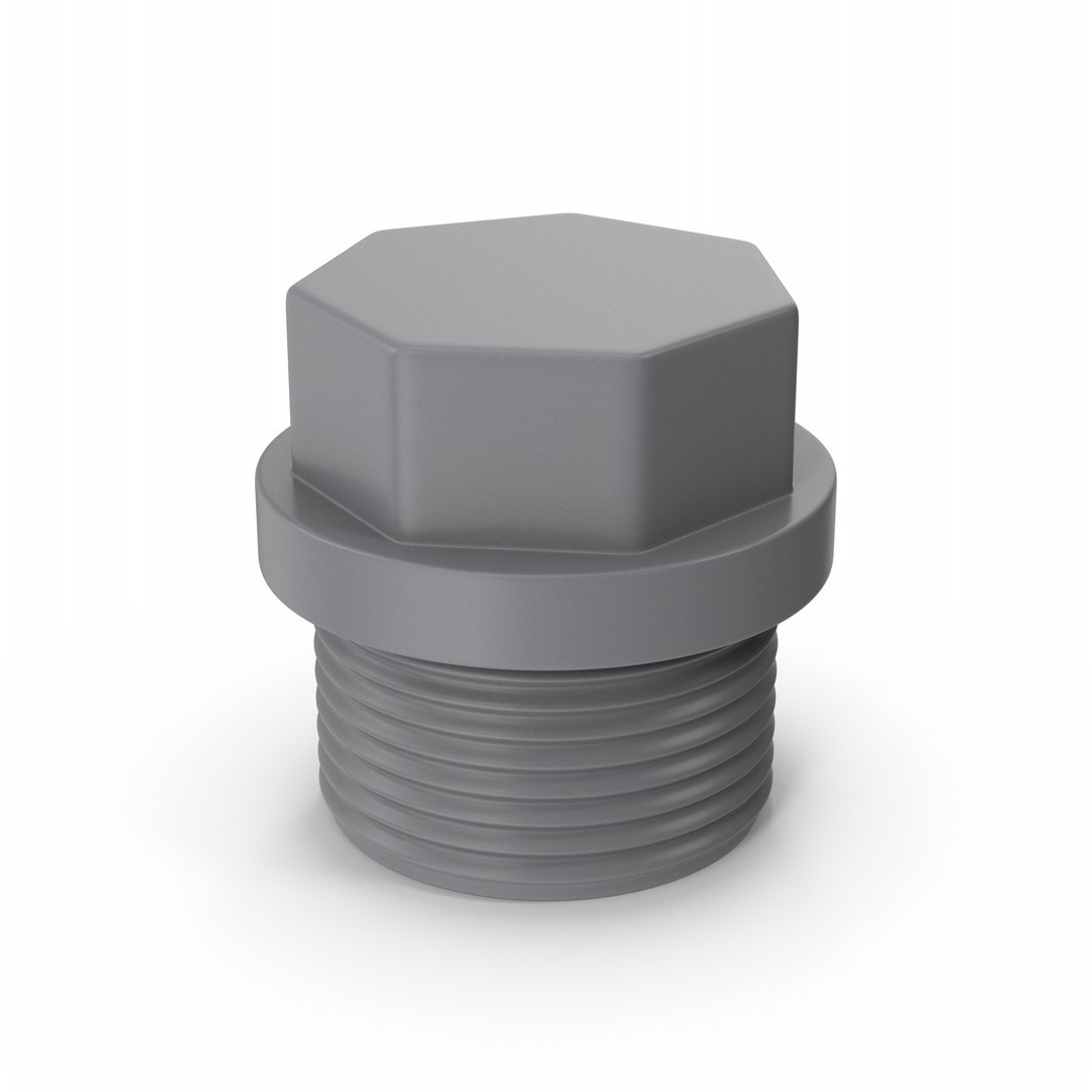 Plastic Pipe Plug 3D Model - TurboSquid 1971878