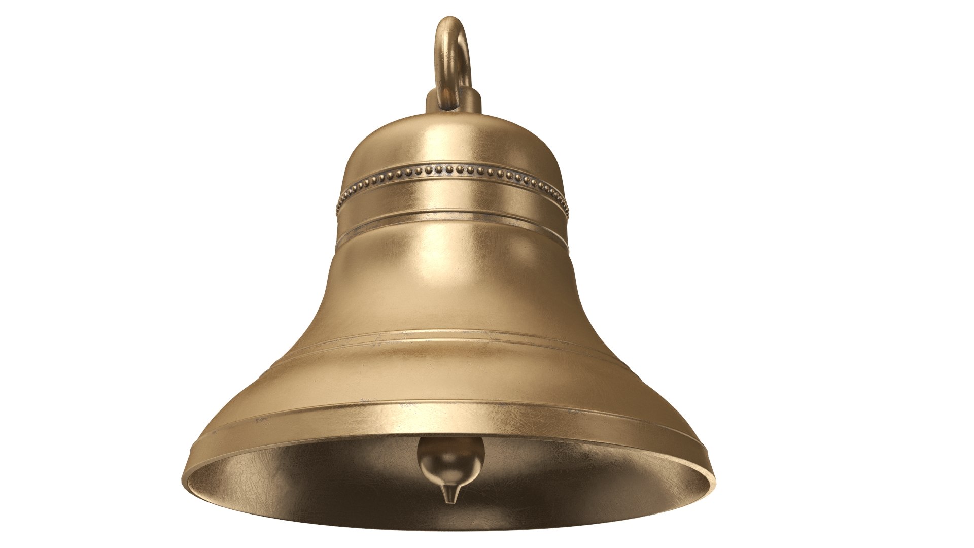 3D Model Real Brass Bell - TurboSquid 1623418