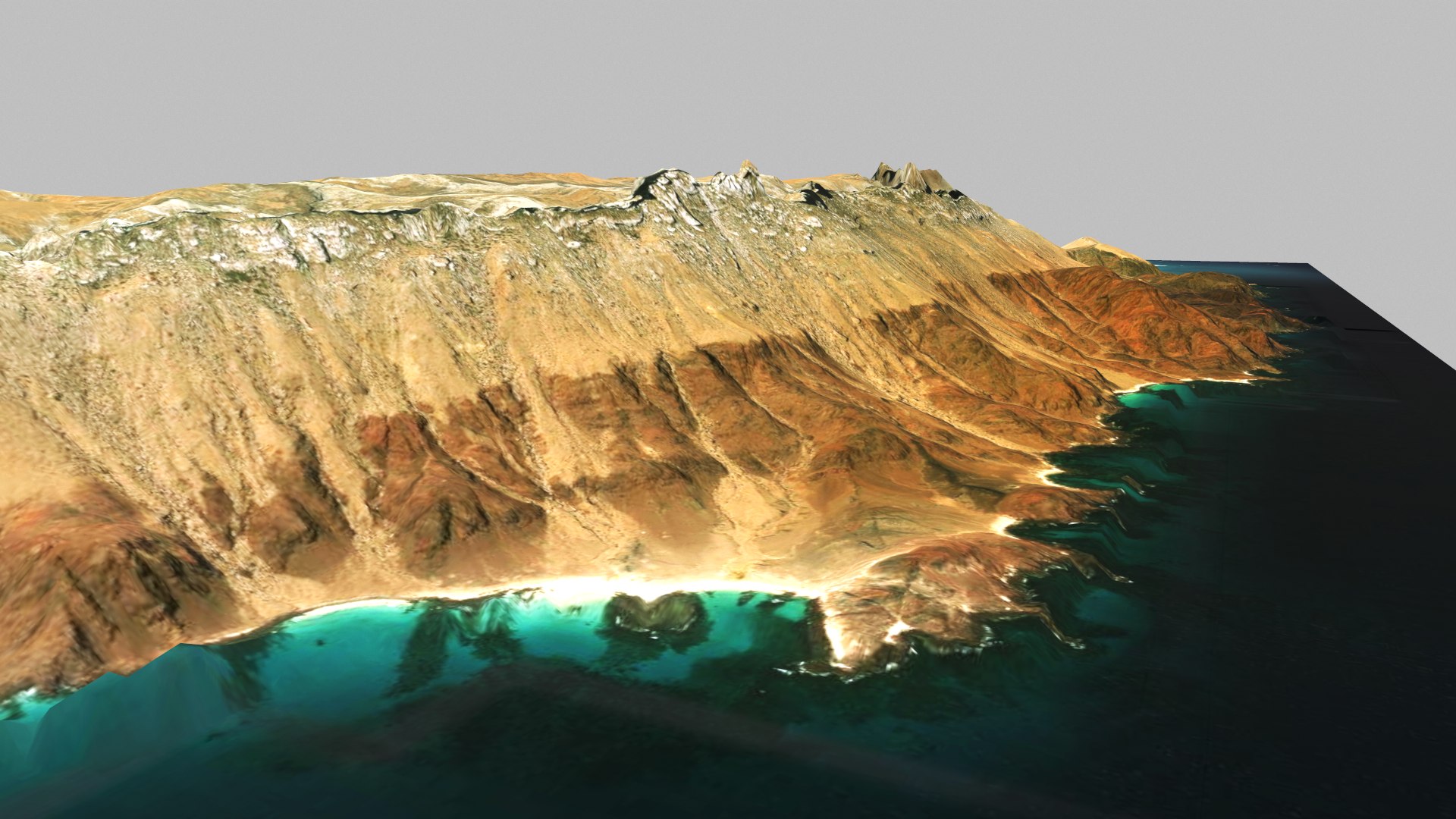3D Model Island Samha Yemen - TurboSquid 2185159