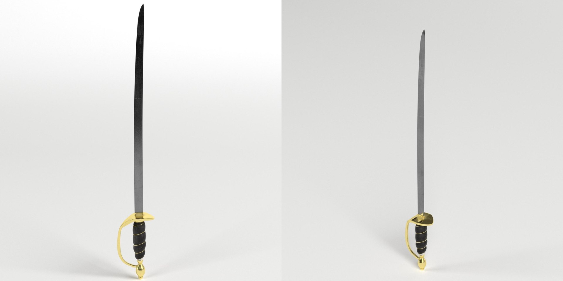 Caribbean pirate sword 3D model - TurboSquid 1401202