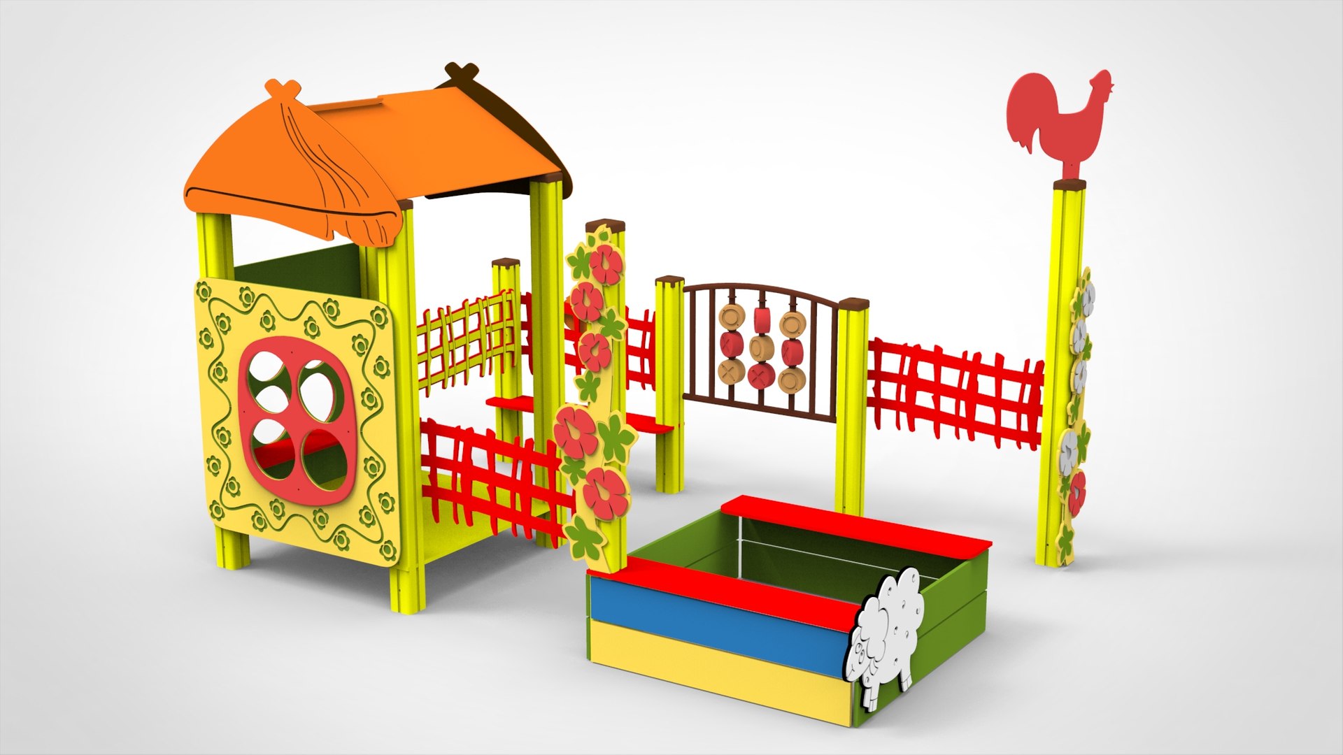 3D model Playground for kids - TurboSquid 2153624