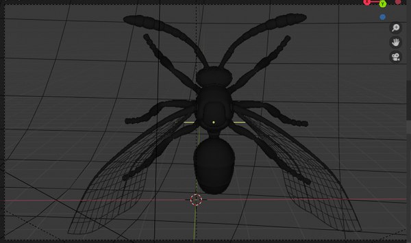 3D wasp insect nature animation model - TurboSquid 1533639