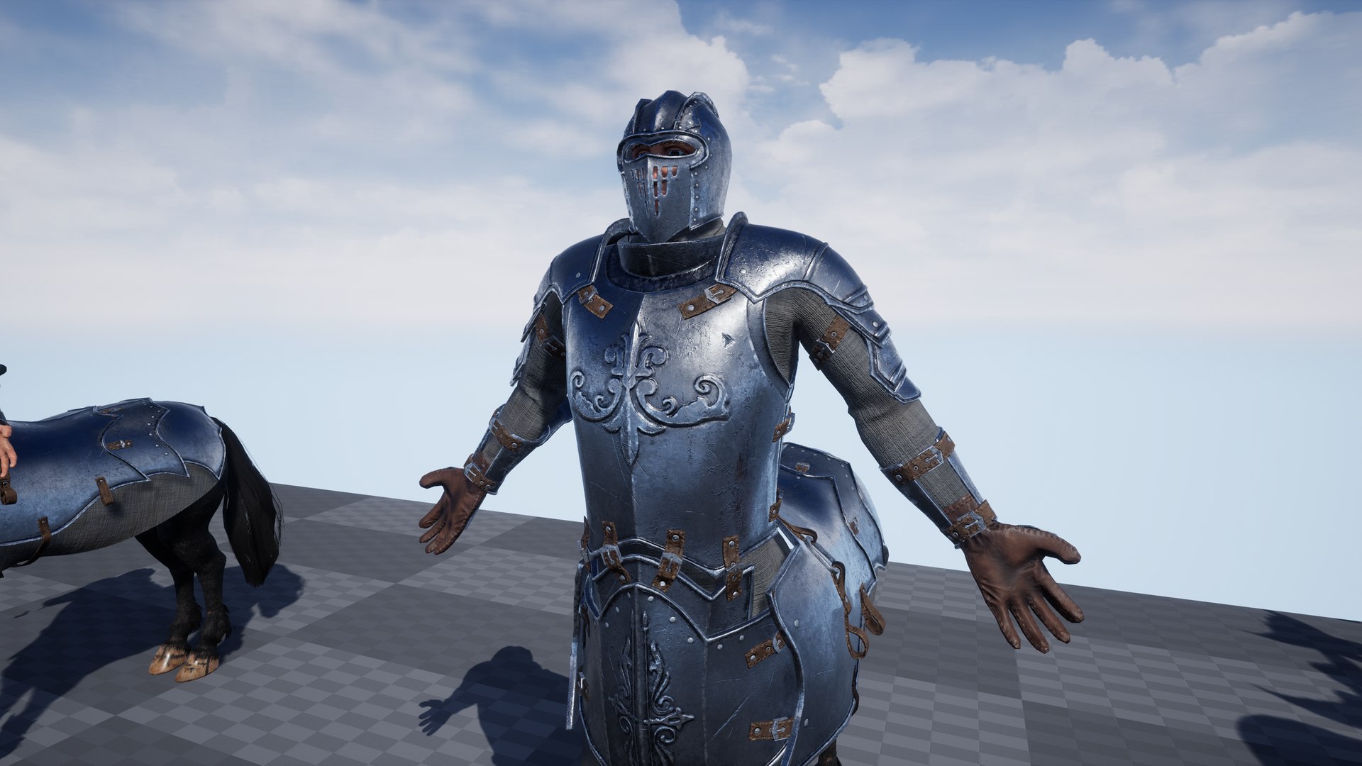 3D Model Centaur Knight-Heawy Armor - TurboSquid 2356694
