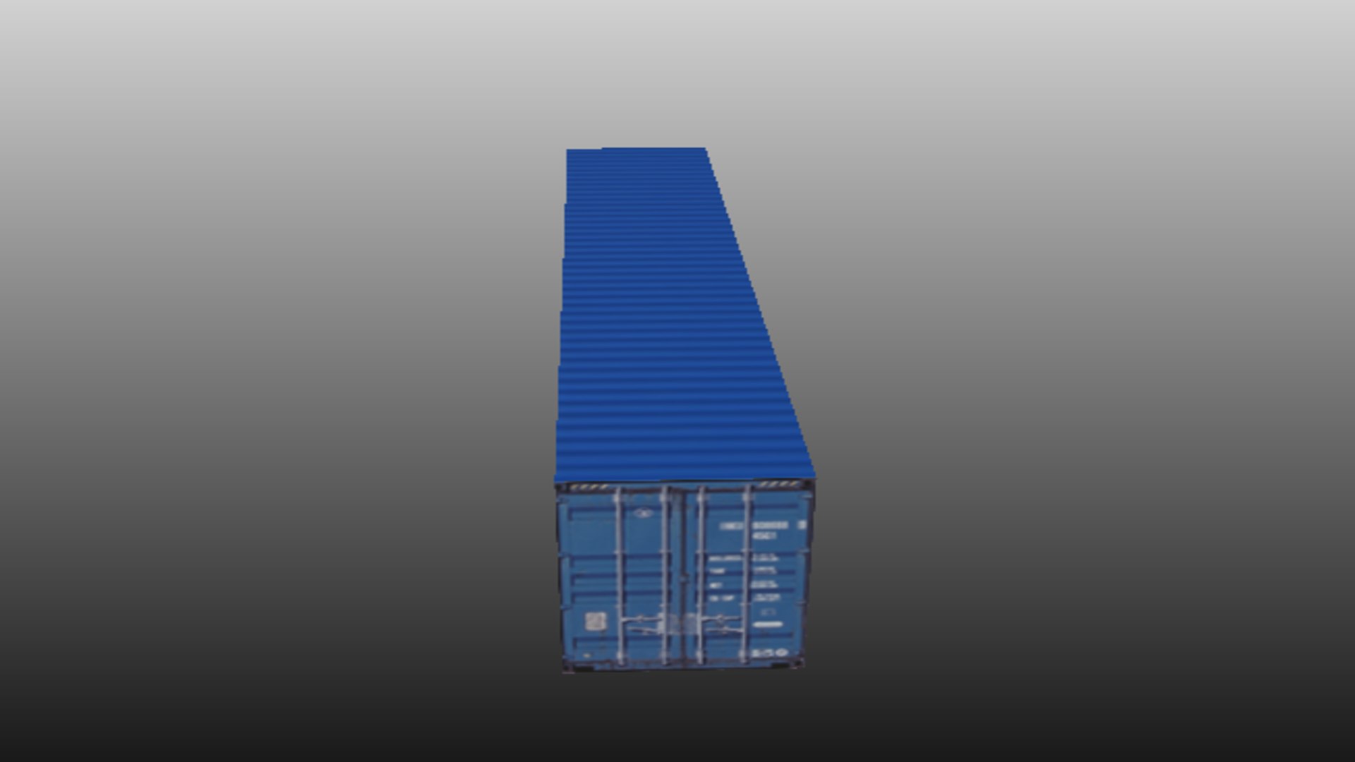 3D Container Model - TurboSquid 1920094