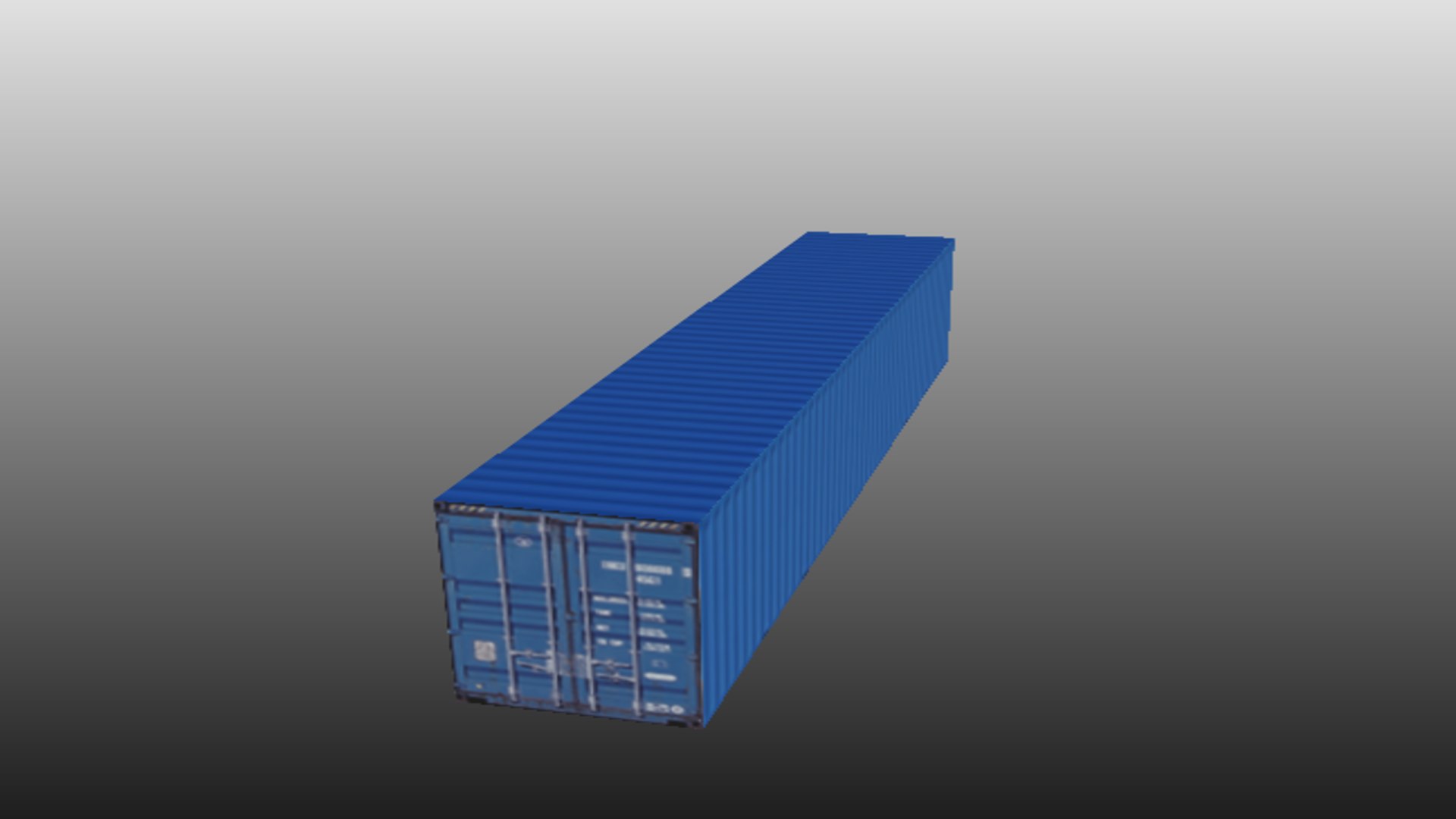 3D Container Model - TurboSquid 1920094