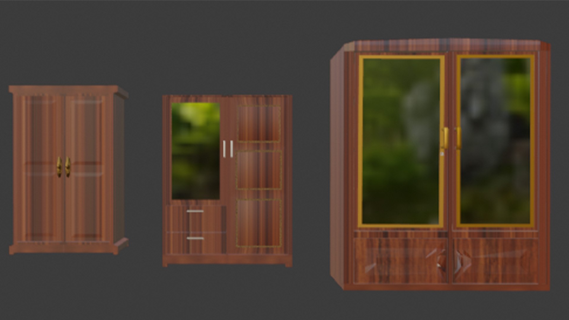 Lemari Kayu 3D Model - TurboSquid 2106732