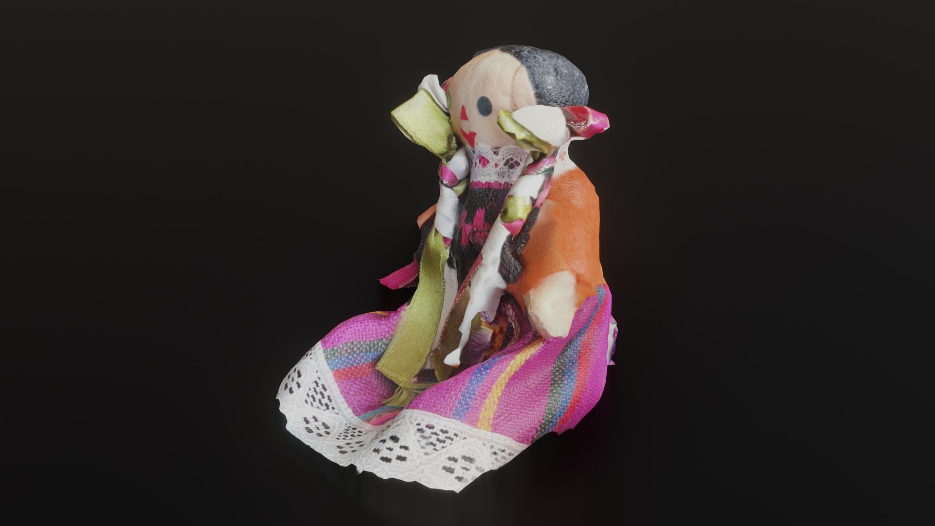 Mexican Artisan Doll 3D - TurboSquid 2139066