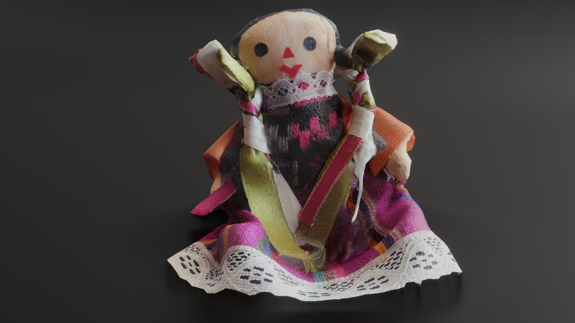 Mexican Artisan Doll 3D - TurboSquid 2139066