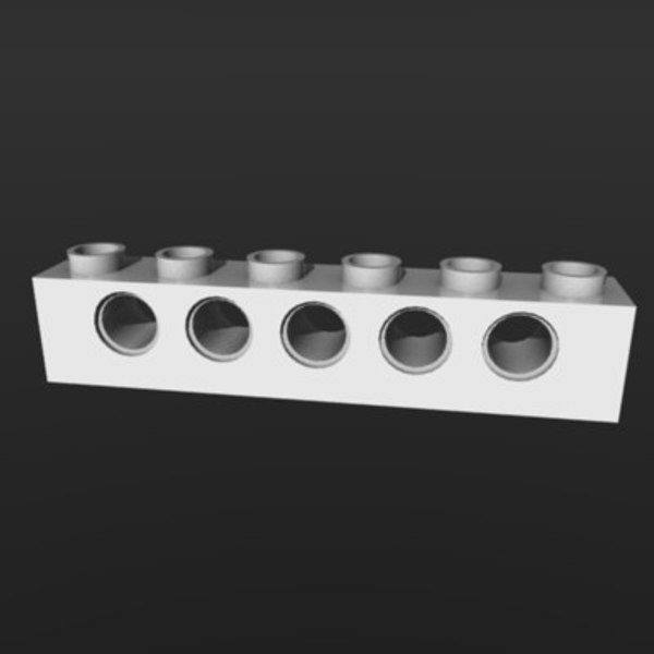 3d lego brick