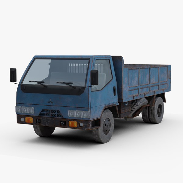 3D Mitsubishi Canter Light Truck model - TurboSquid 1853762