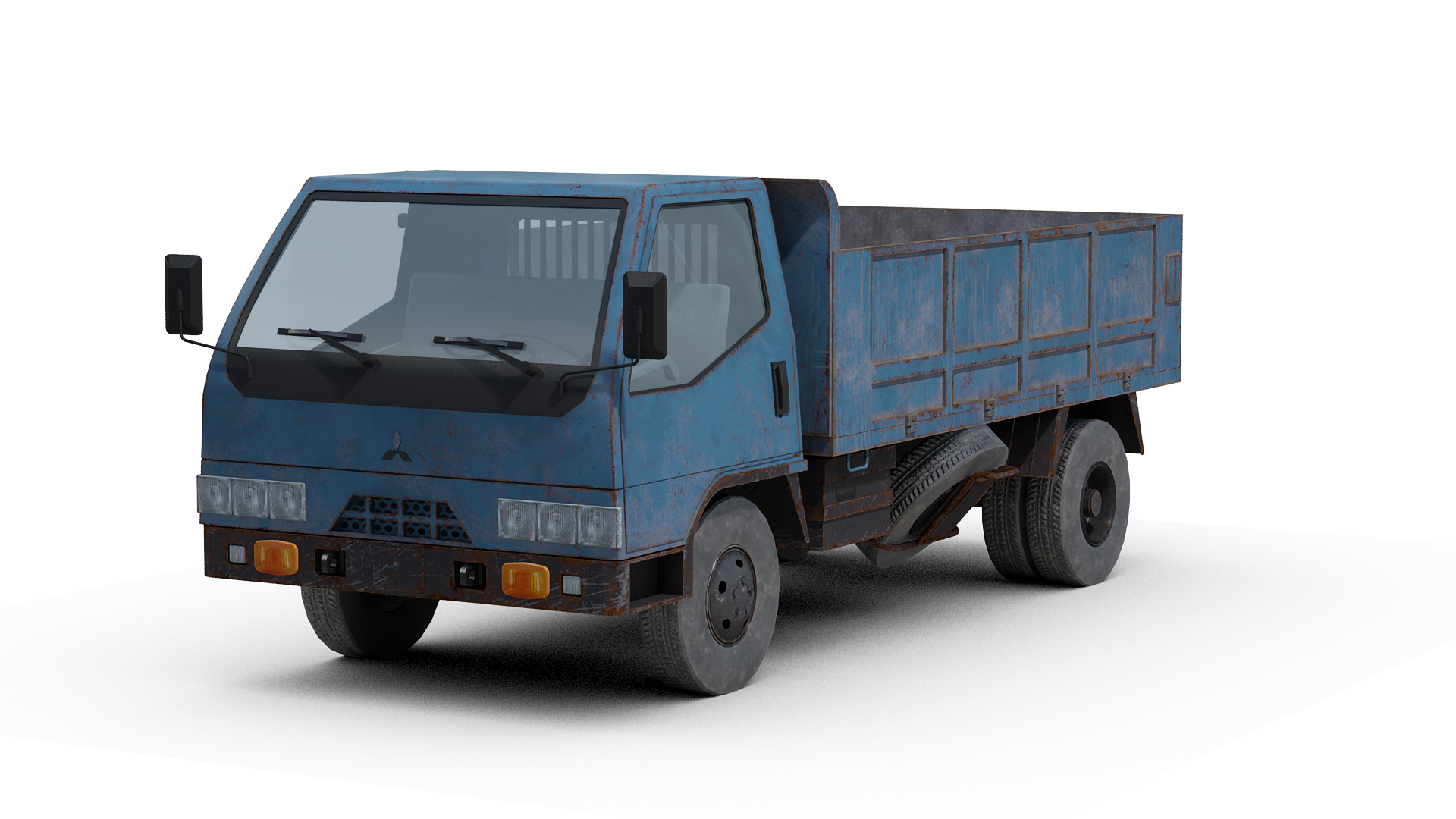 3D Mitsubishi Canter Light Truck Model - TurboSquid 1853762