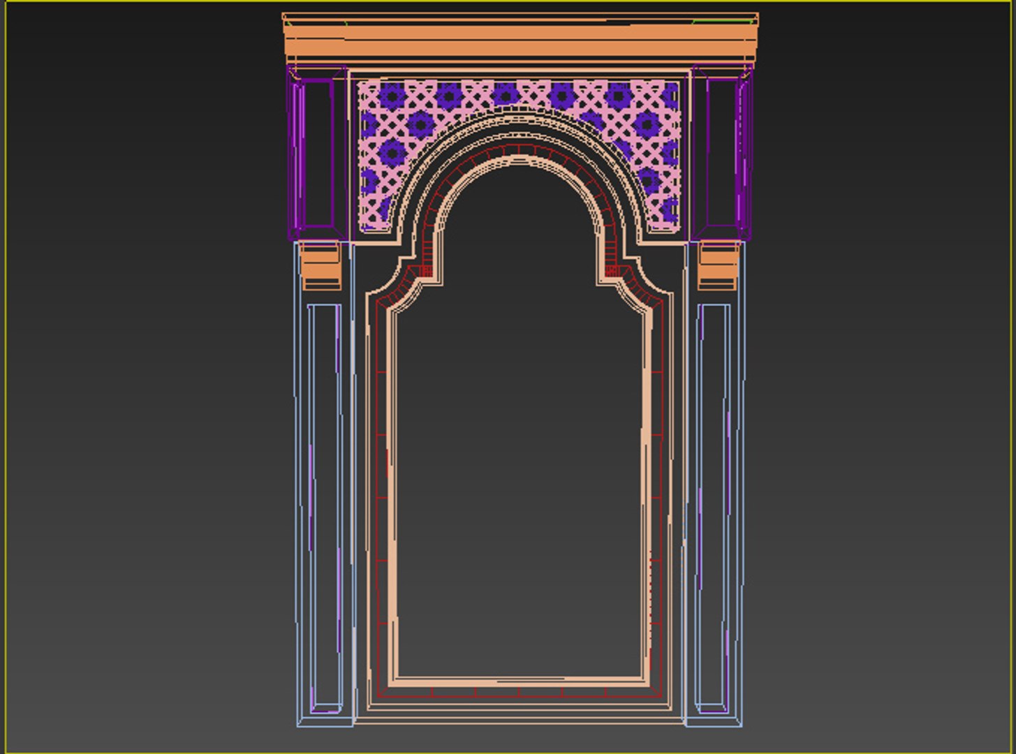 3d Islamic Arch