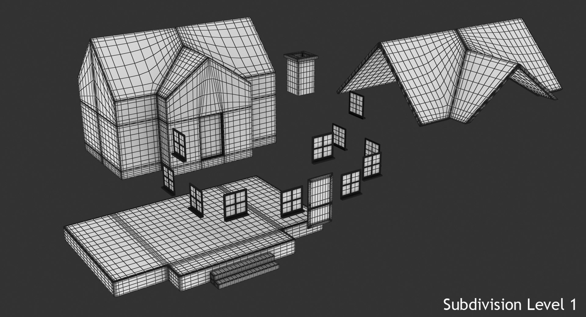 3D Mini House - TurboSquid 1337058