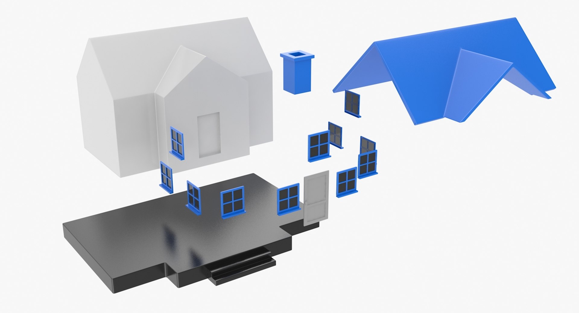3D Mini House - TurboSquid 1337058