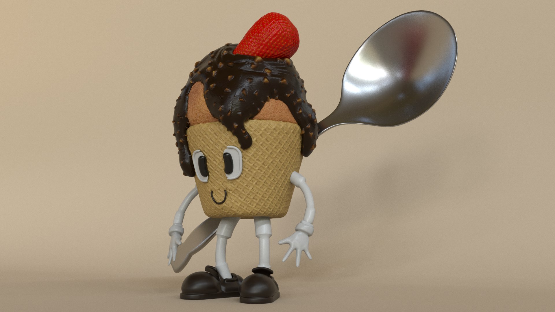 3D Mr Sweet - TurboSquid 1754054