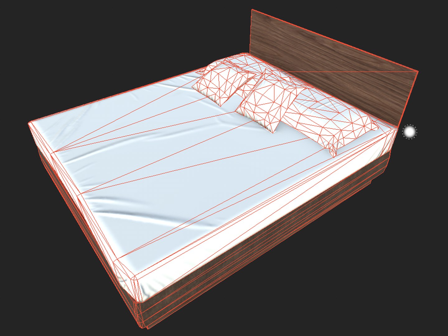 3D Bed Vr Model - TurboSquid 1471506