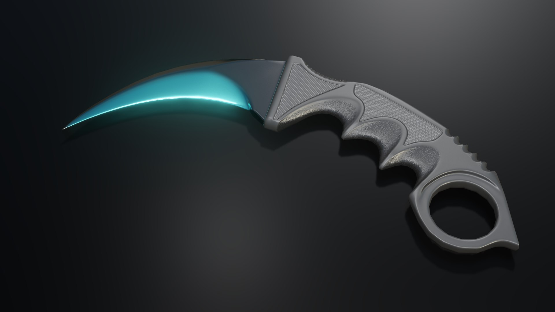 3D Karambit Knife - 3D Low-Poly Model - TurboSquid 2106436