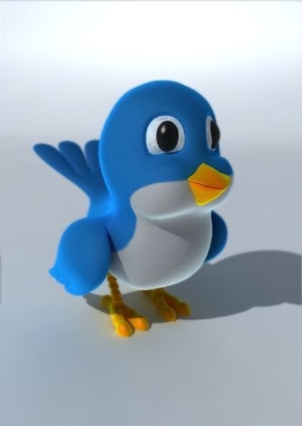 Cartoon Bird 3D Models for Download | TurboSquid
