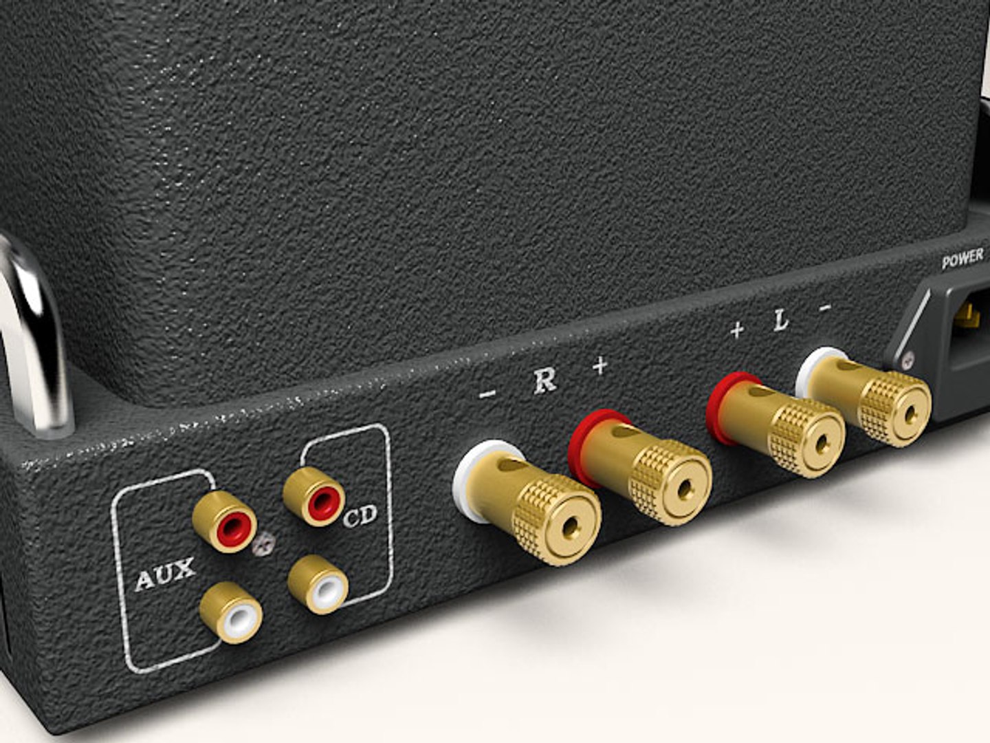 3d Model Hi-fi Tube Amplifier 2