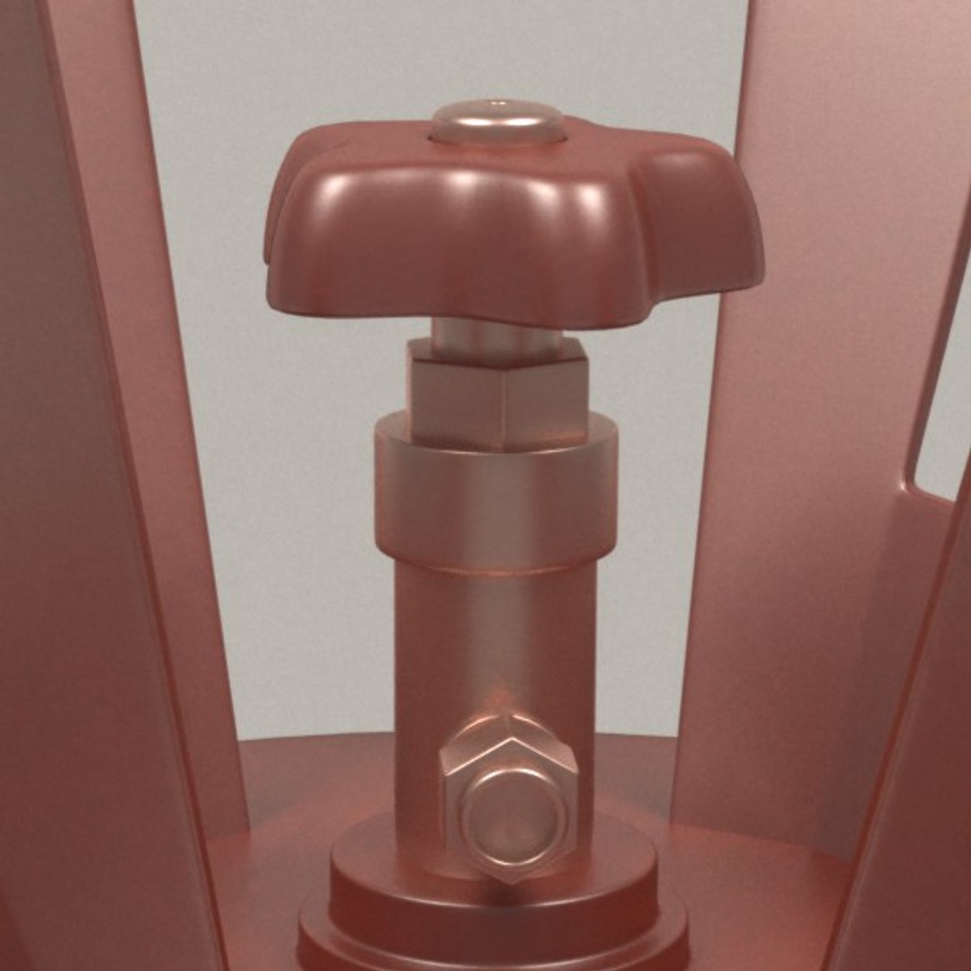 Gas Container 3d Model