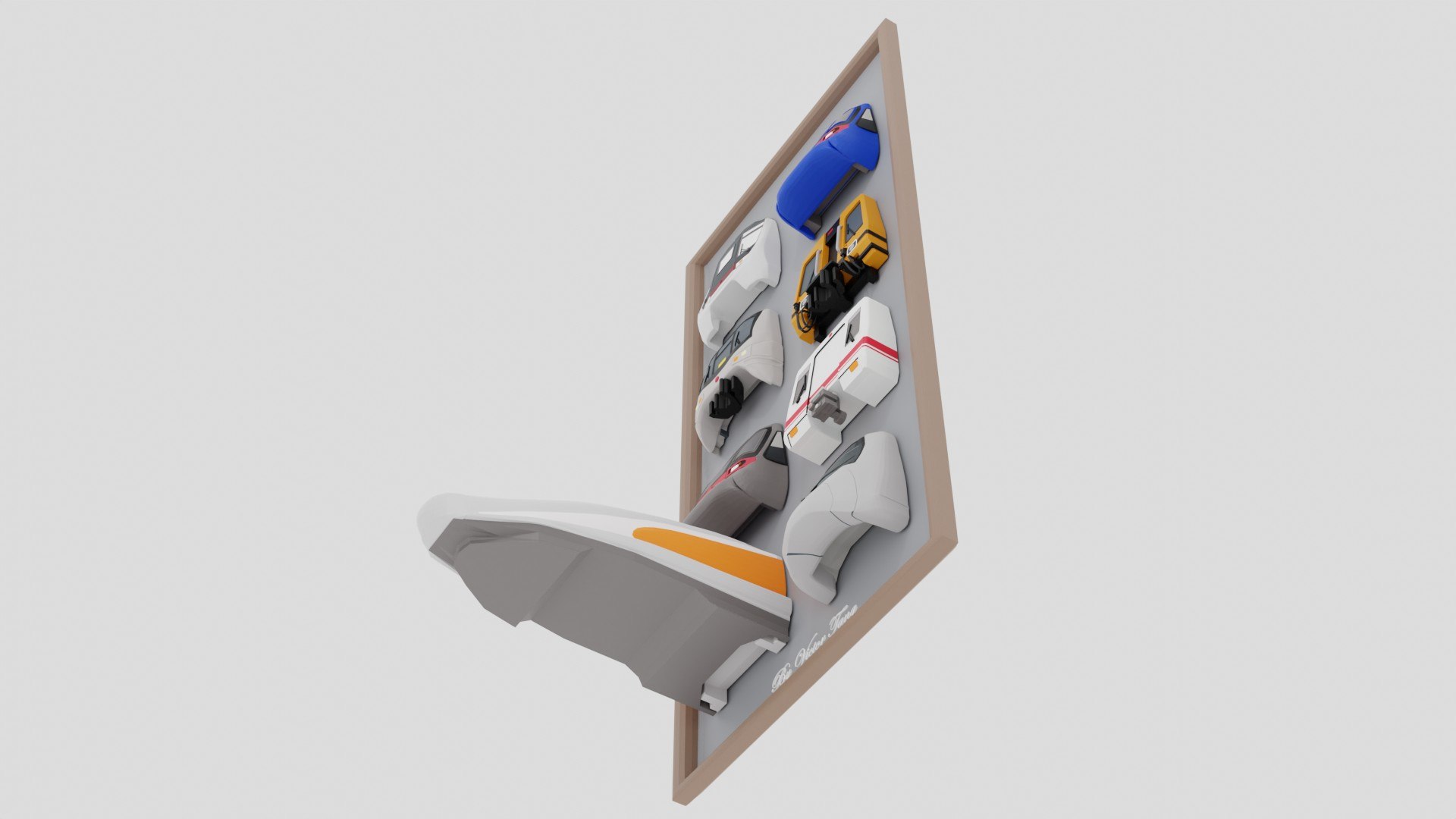 3D Hong Kong Train Head - TurboSquid 2050578