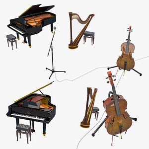 3D Orchestra Models | TurboSquid