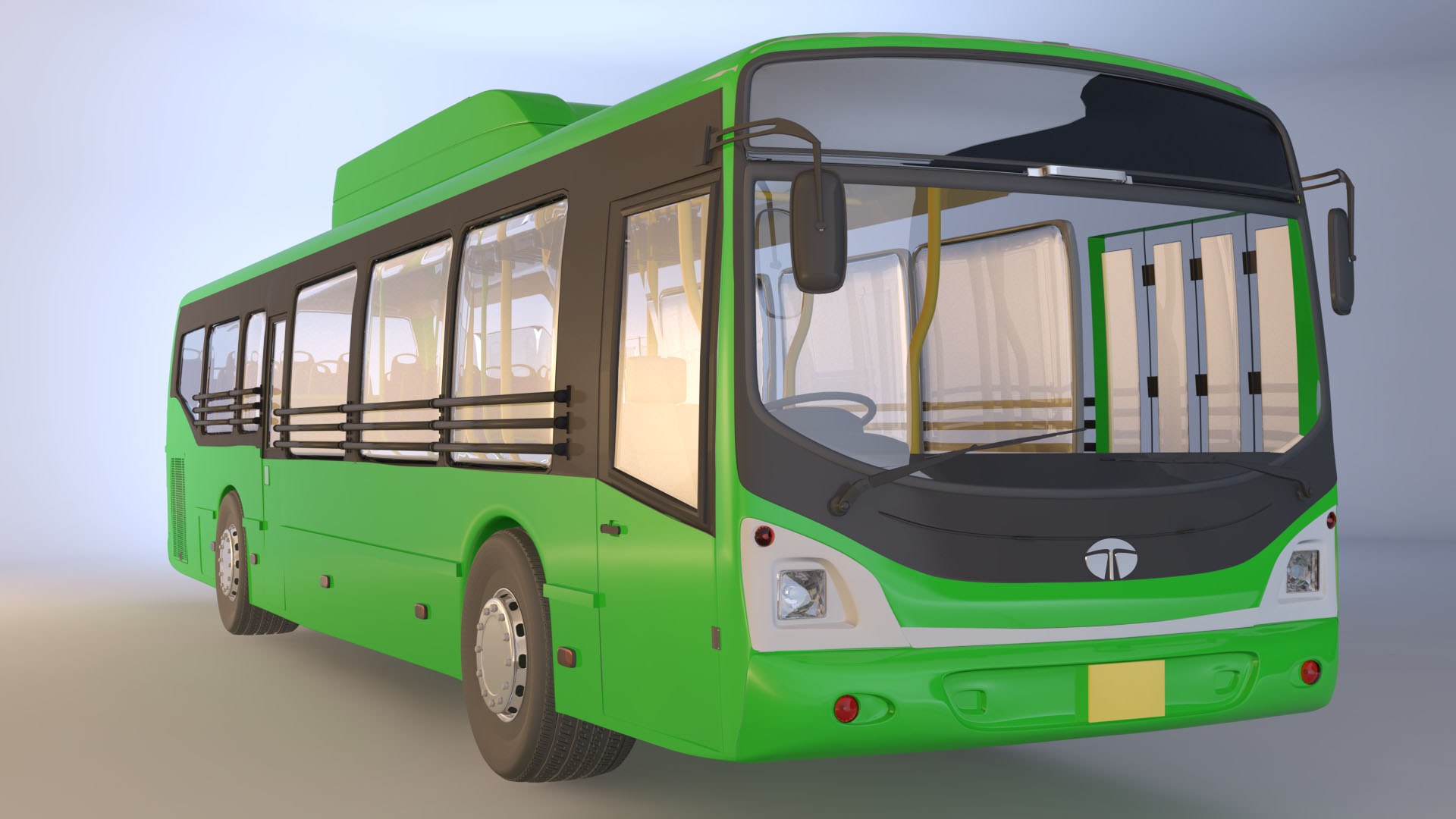 Dtc Bus Model - TurboSquid 1288661