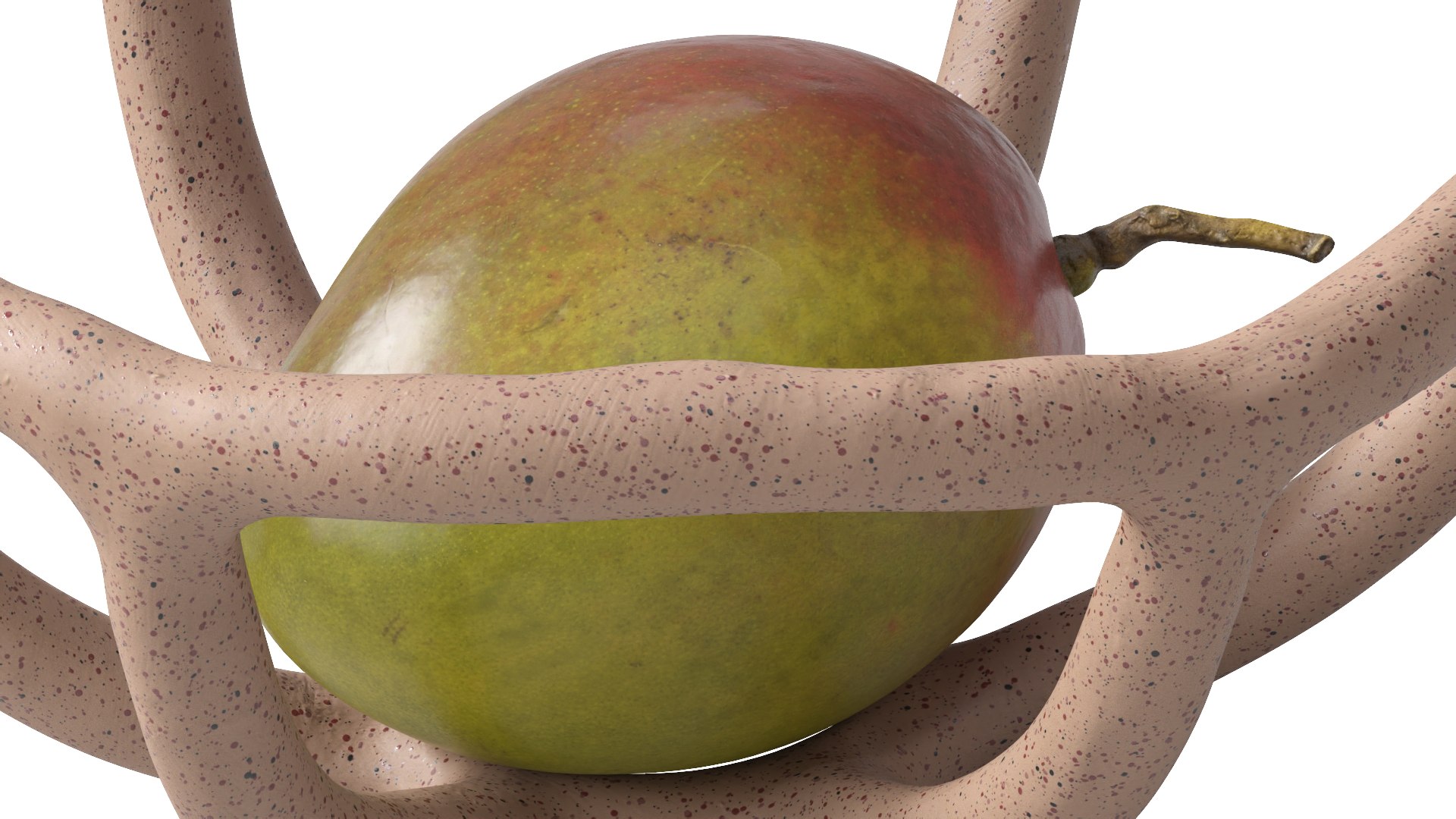 Nested Bowl With Mango Model - TurboSquid 1966391