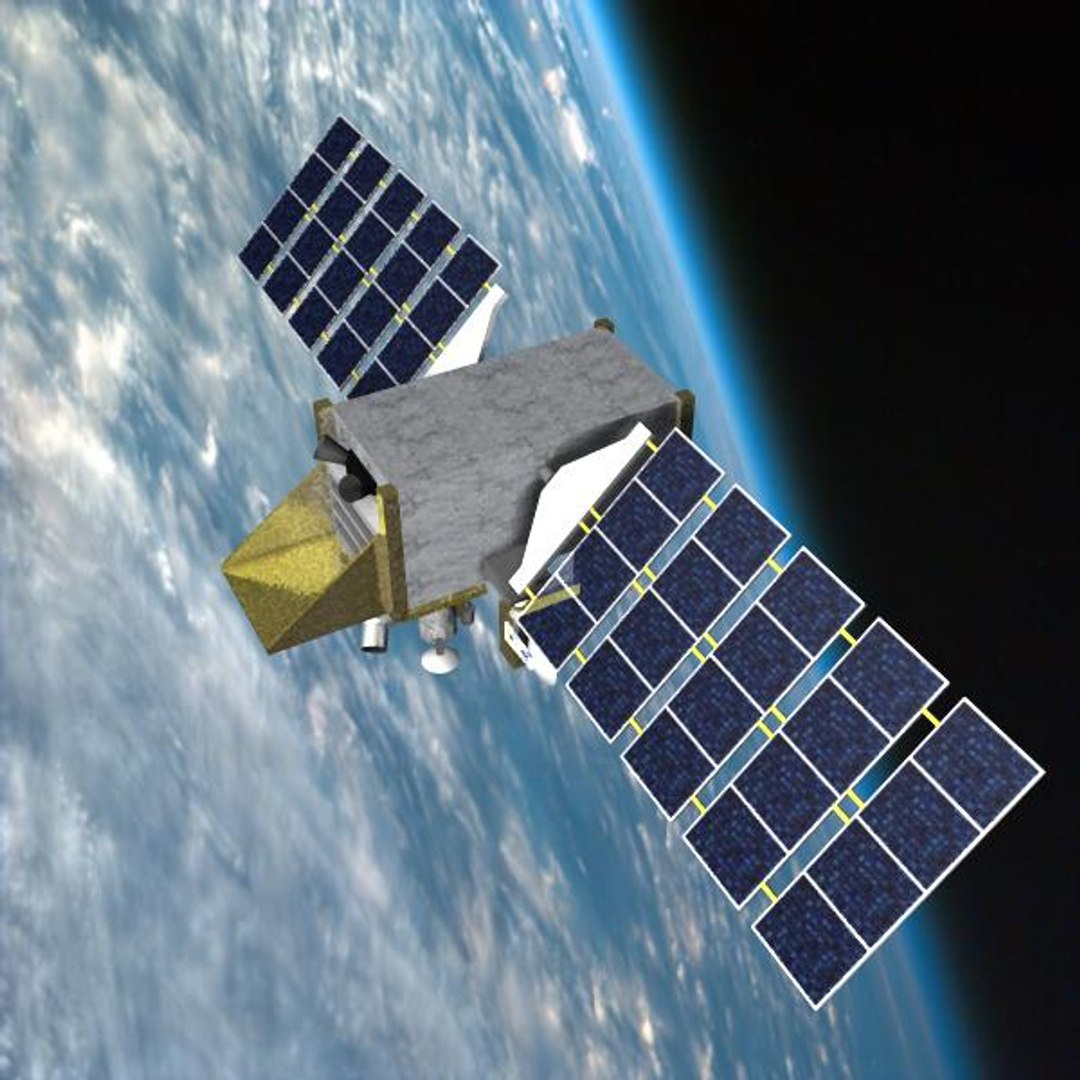 3d Space Satellite Stss