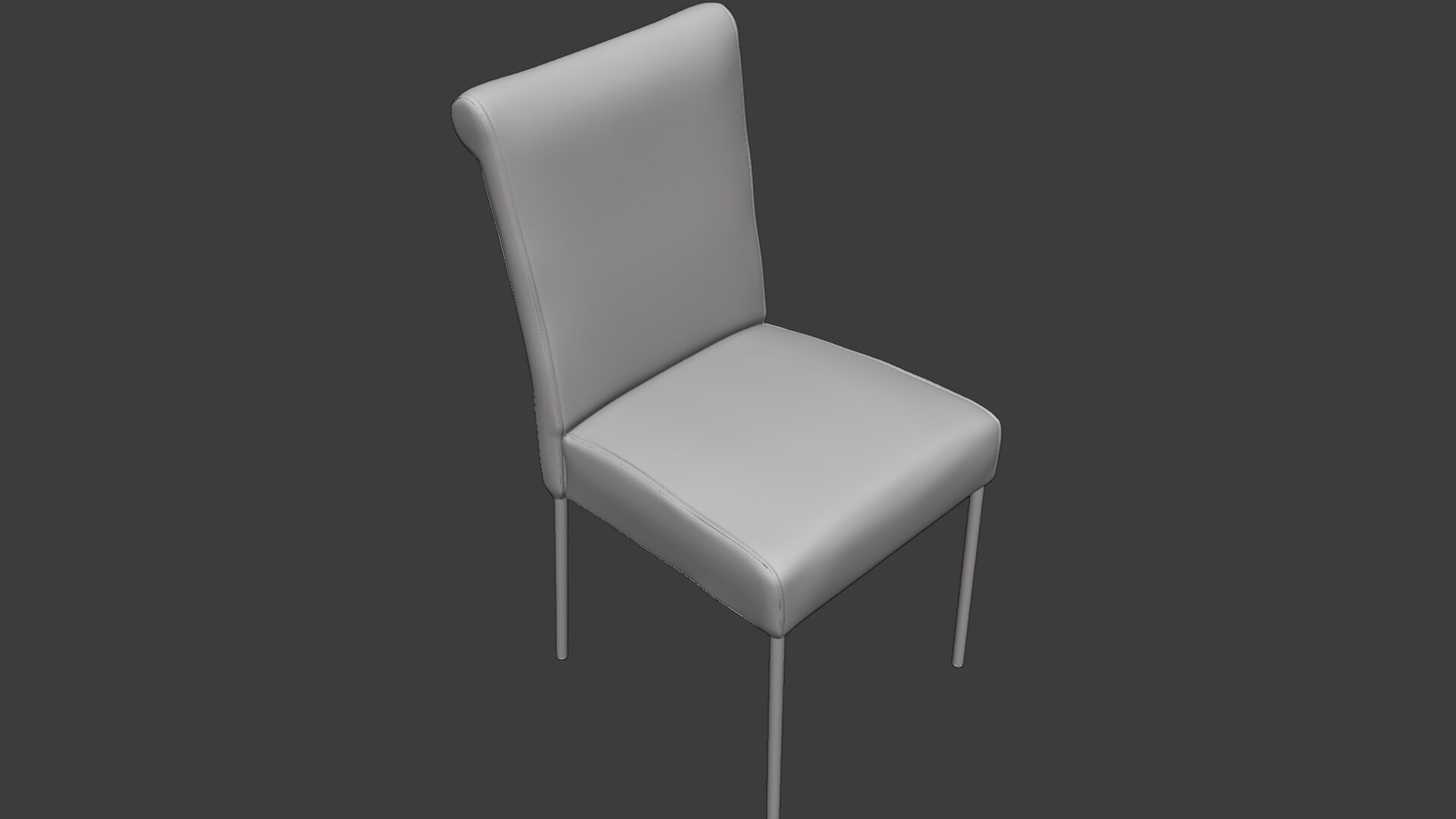 3D Classic Kitchen Dining Bistro Chair 21c Model - TurboSquid 1979868