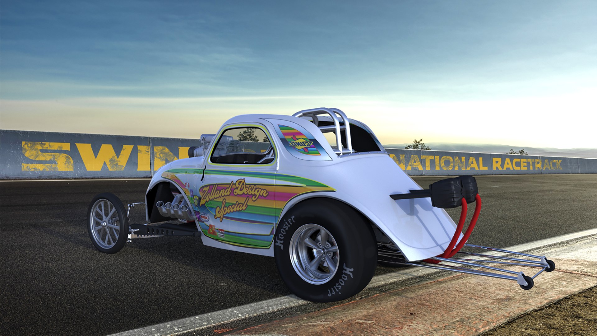 3D Fiat Toppolino Dragster Gasser Model - TurboSquid 2324789