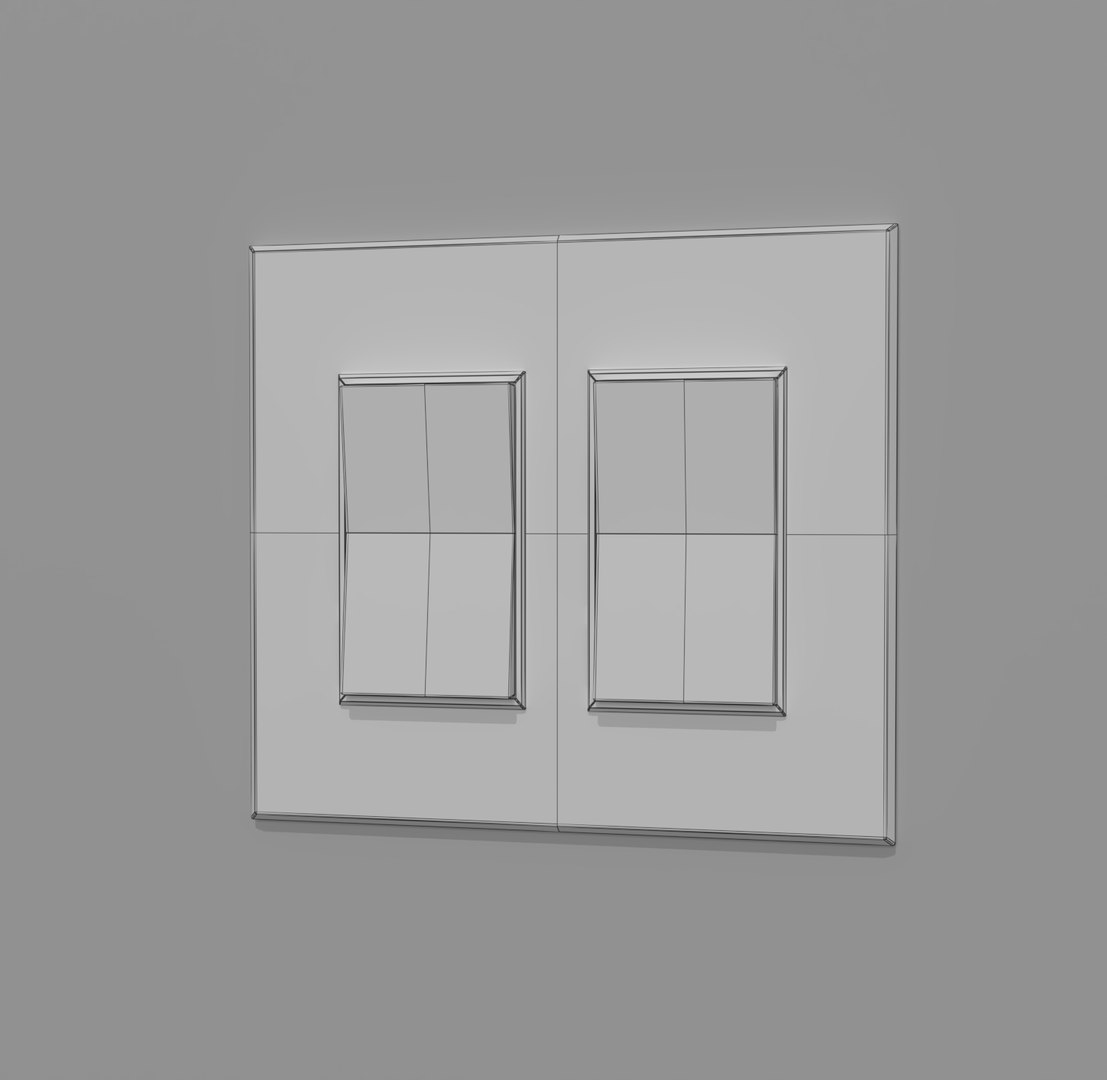 Light Switch 3D Model - TurboSquid 1563495