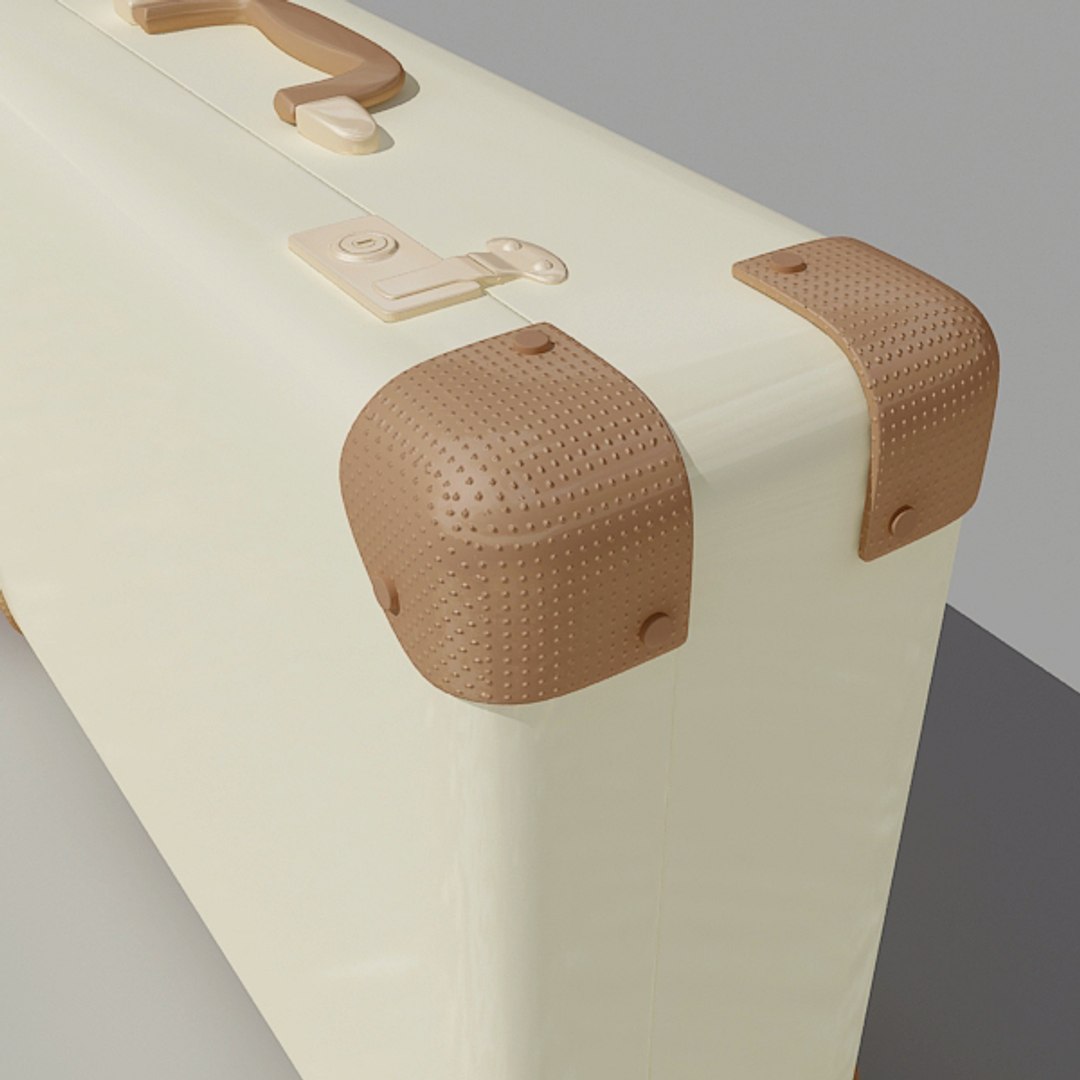3d Model Suitcase Case Dodded