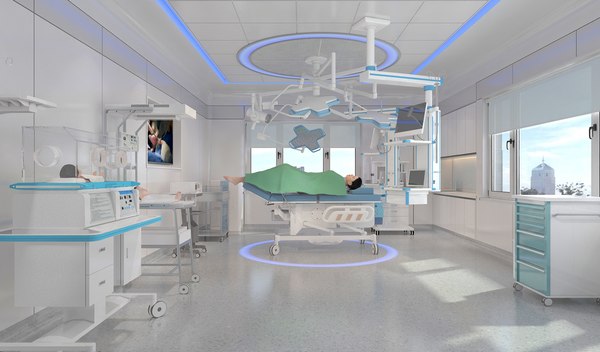 modelo 3d Delivery Room - TurboSquid 2085299