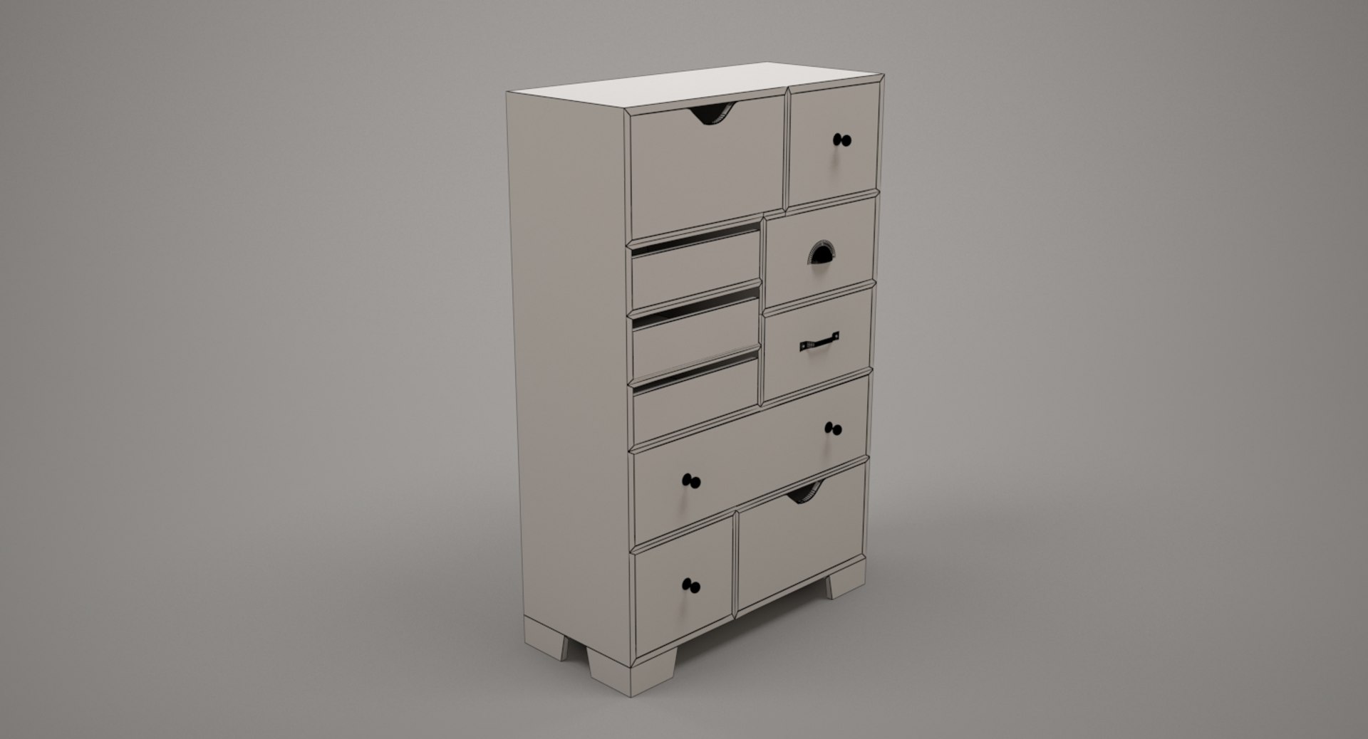 3D Commode Model - TurboSquid 1206106
