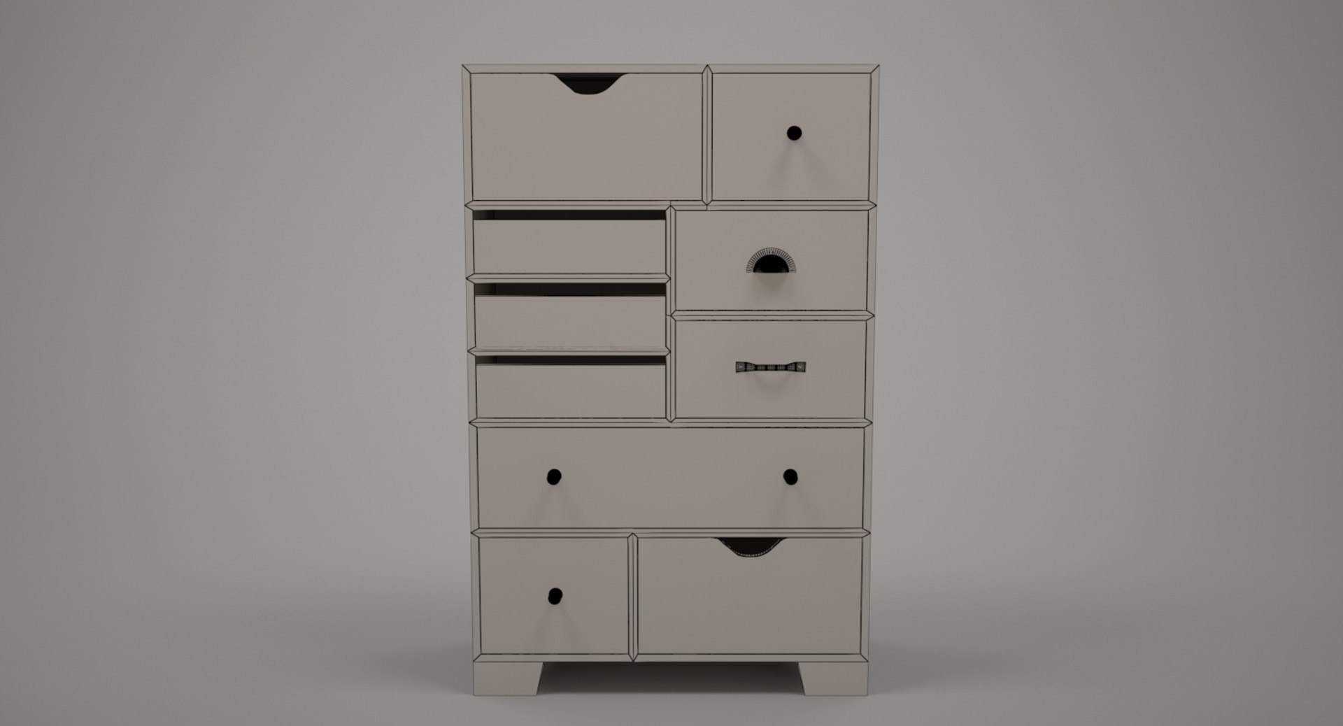 3D Commode Model - TurboSquid 1206106