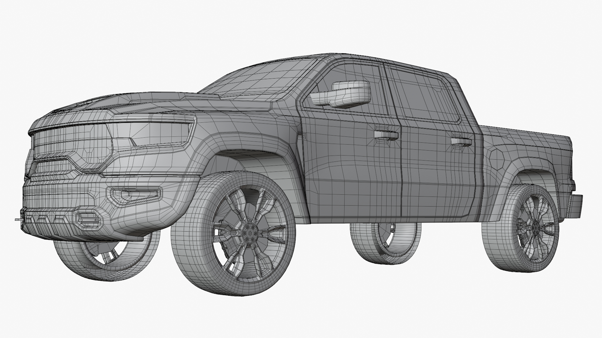 Dodge RAM 1500 TRX 2021 Exterior Modelo 3D - TurboSquid 1744784