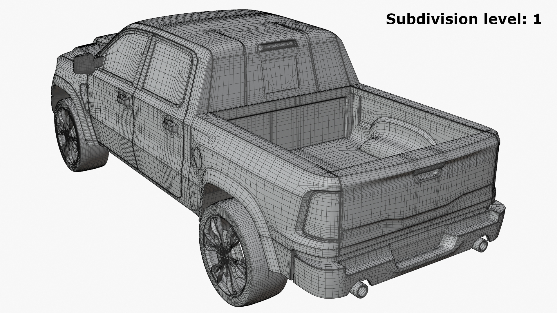 Dodge RAM 1500 TRX 2021 Exterior 3D - TurboSquid 1744784