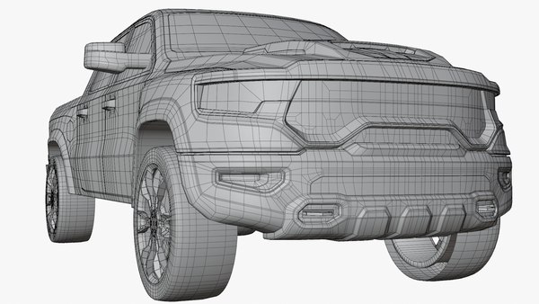 Dodge RAM 1500 TRX 2021 Exterior Modelo 3D - TurboSquid 1744784