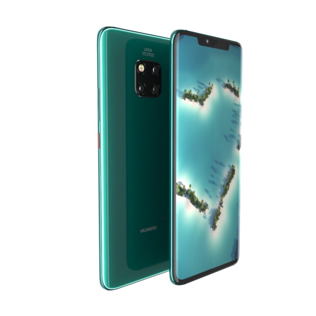 Huawei mate 20 3D model - TurboSquid 1343137