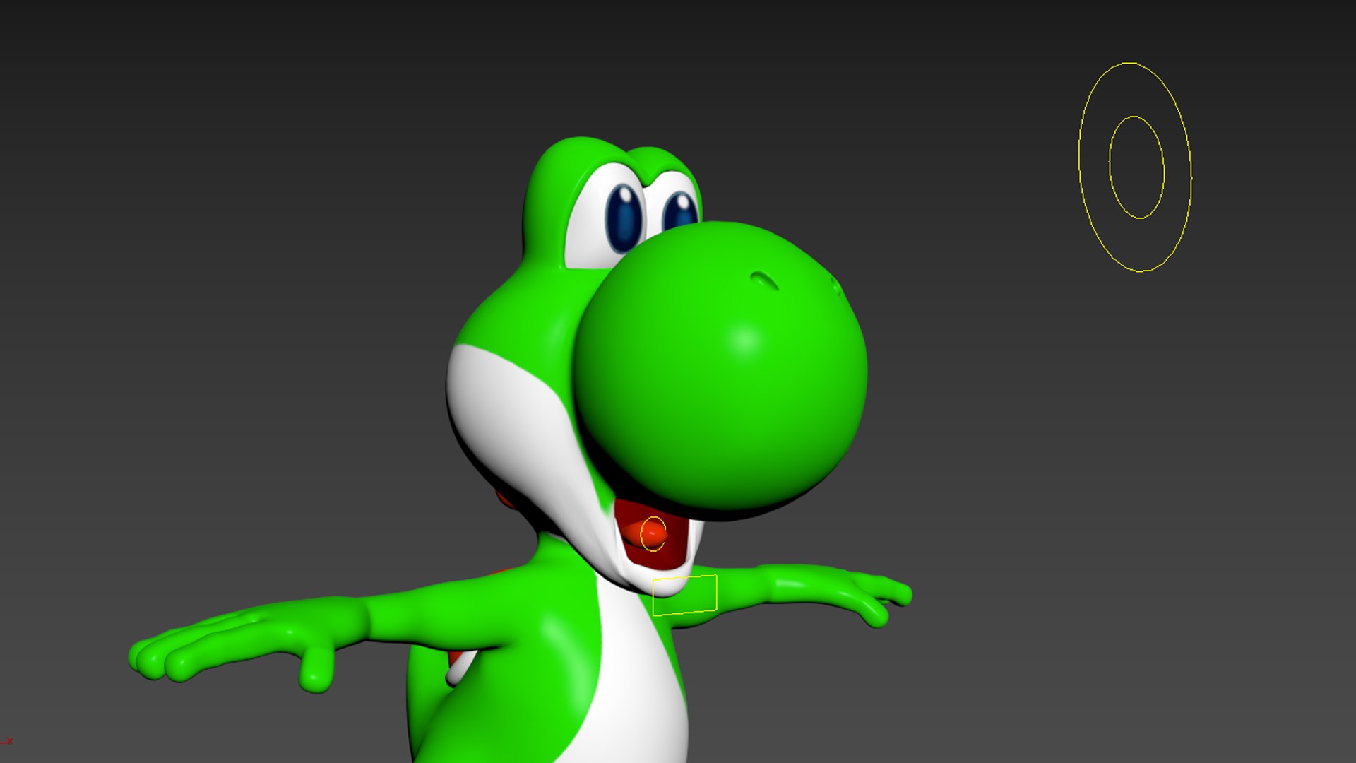 3D Yoshi Character Rigged - TurboSquid 1511073