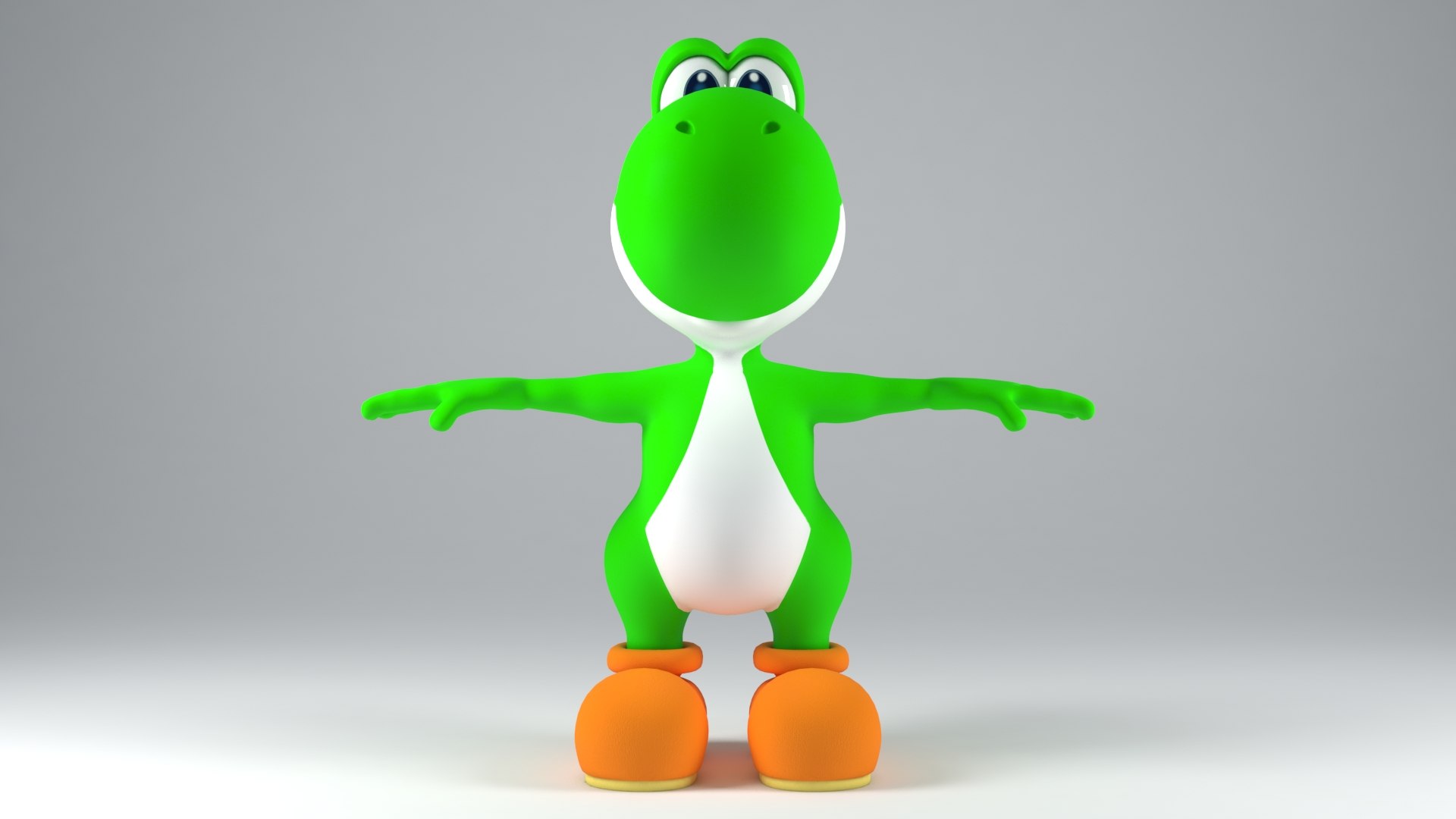 3D Yoshi Character Rigged - TurboSquid 1511073