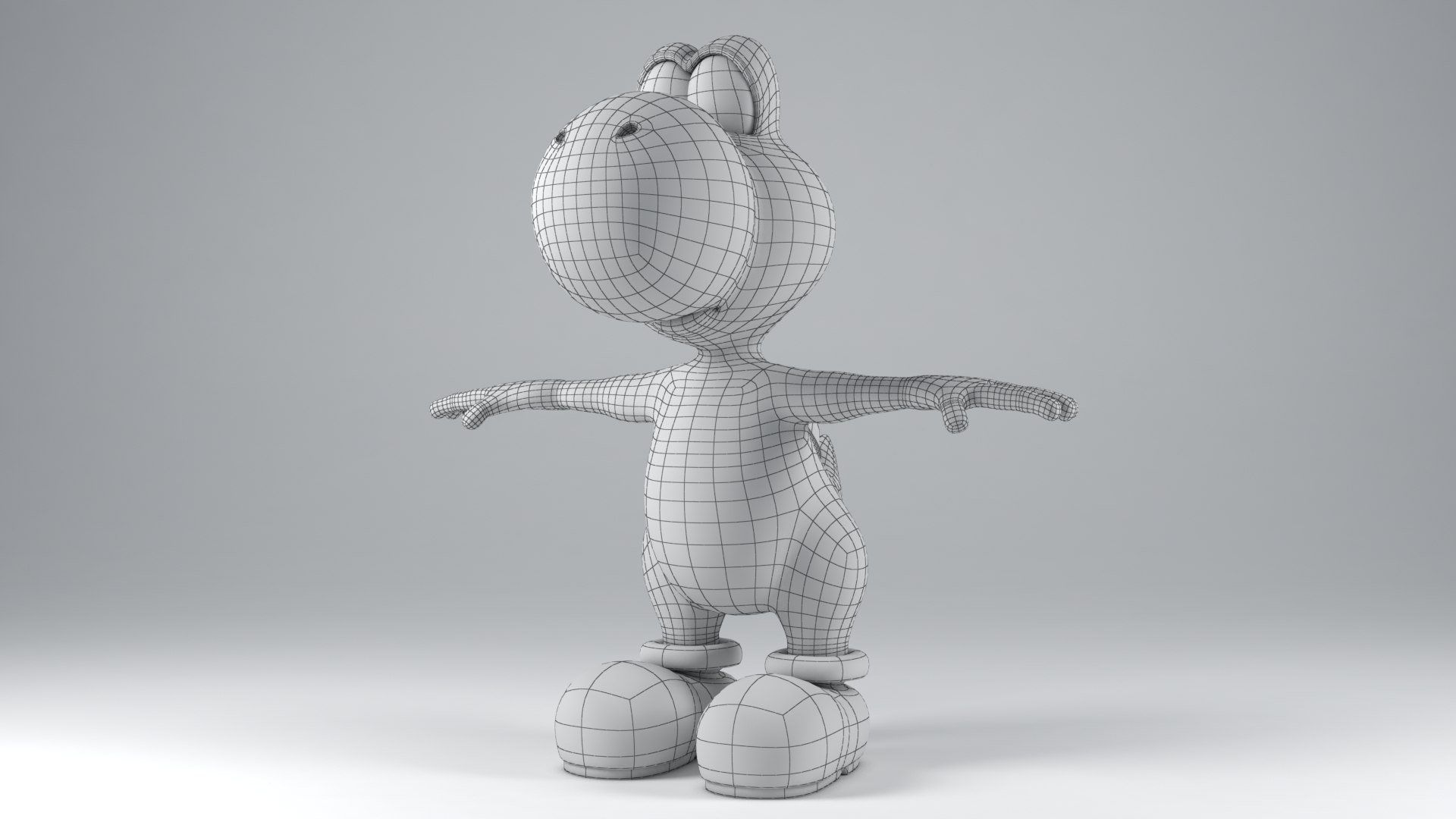 3D Yoshi Character Rigged - TurboSquid 1511073