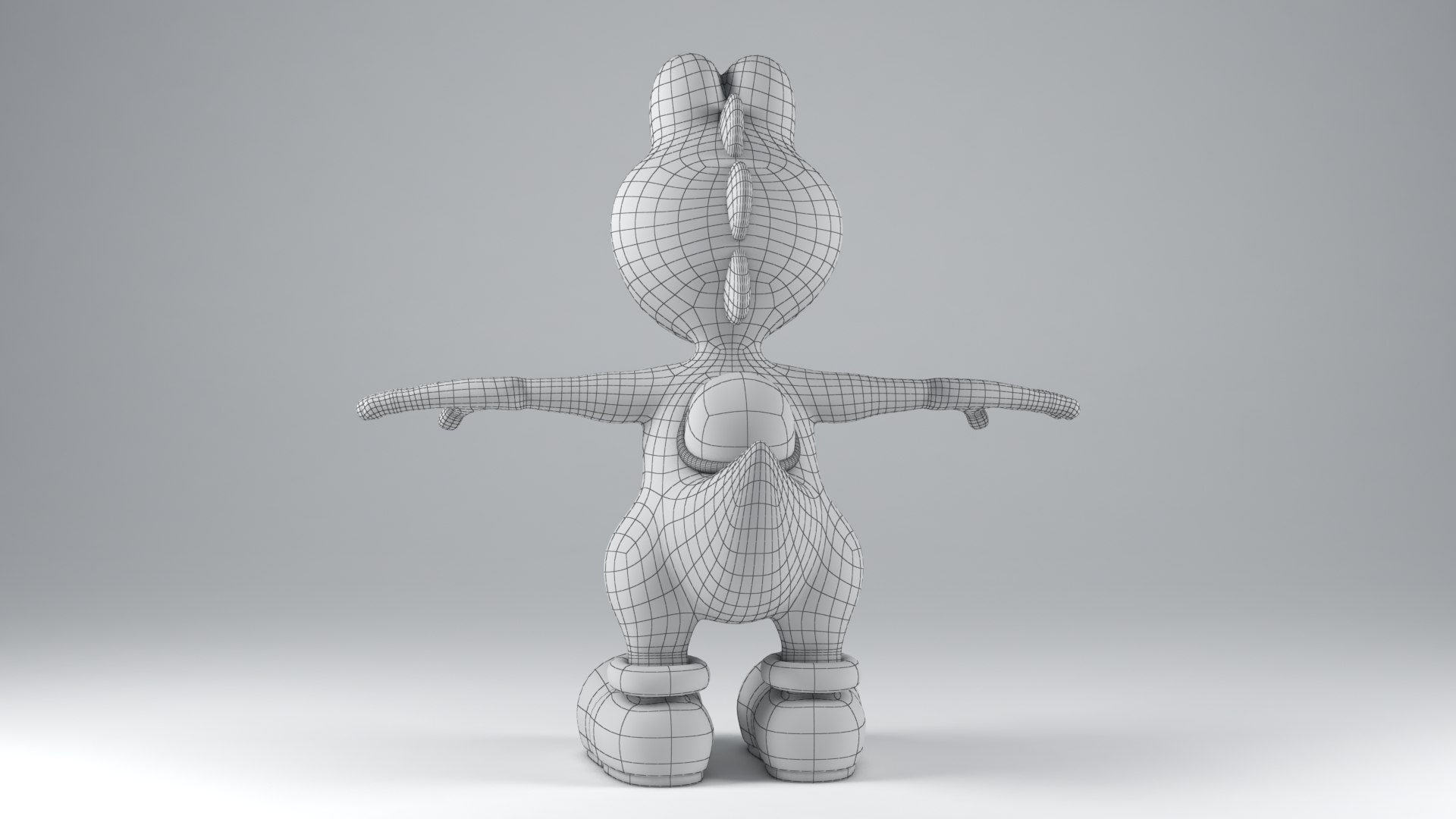 3D Yoshi Character Rigged - TurboSquid 1511073