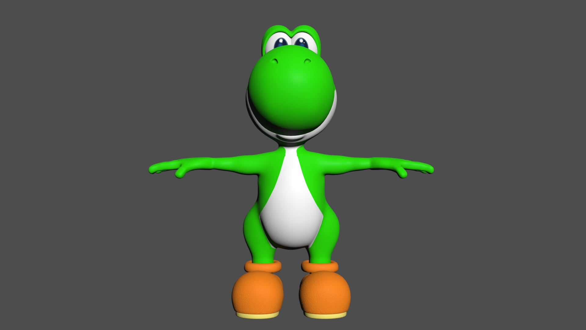 3D Yoshi Character Rigged - TurboSquid 1511073